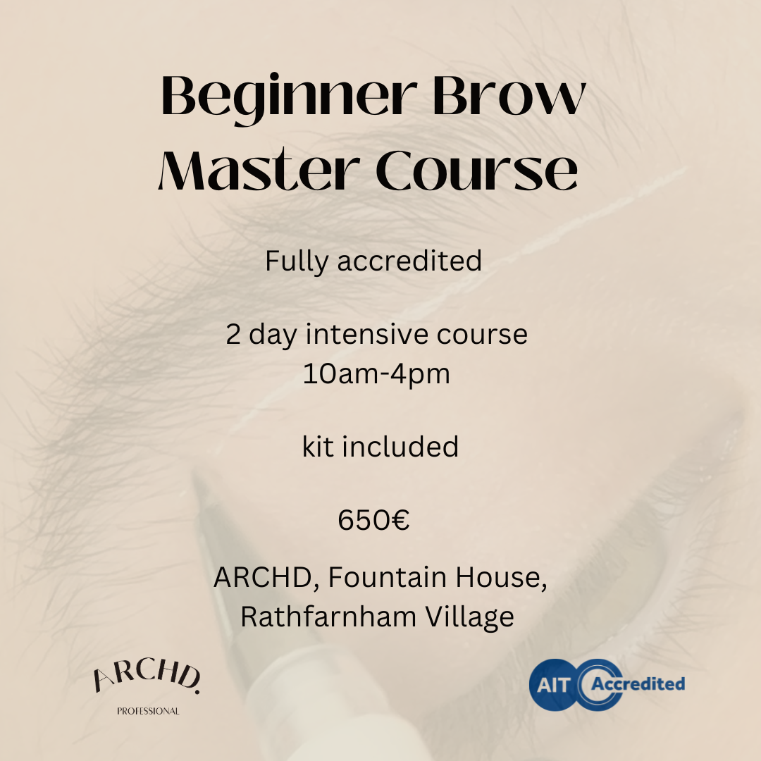 Beginner Brow Master Course 18th 19th feb 2024 – ARCHD PRO